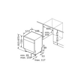 Máy rửa bát Bosch SMU6ECS57E serie 6